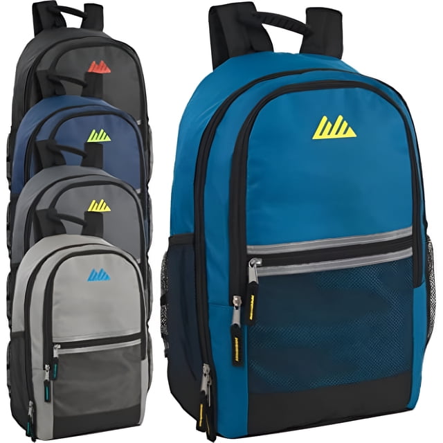 Summit Ridge 24 Pack, Outdoor Hiking Bulk Backpacks for High School ...