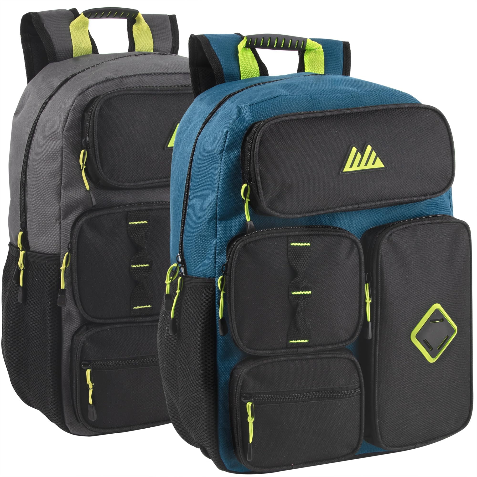 Summit Ridge 24 Pack of Bulk Wholesale Heavy Duty, Multi-Pocket, Multi ...