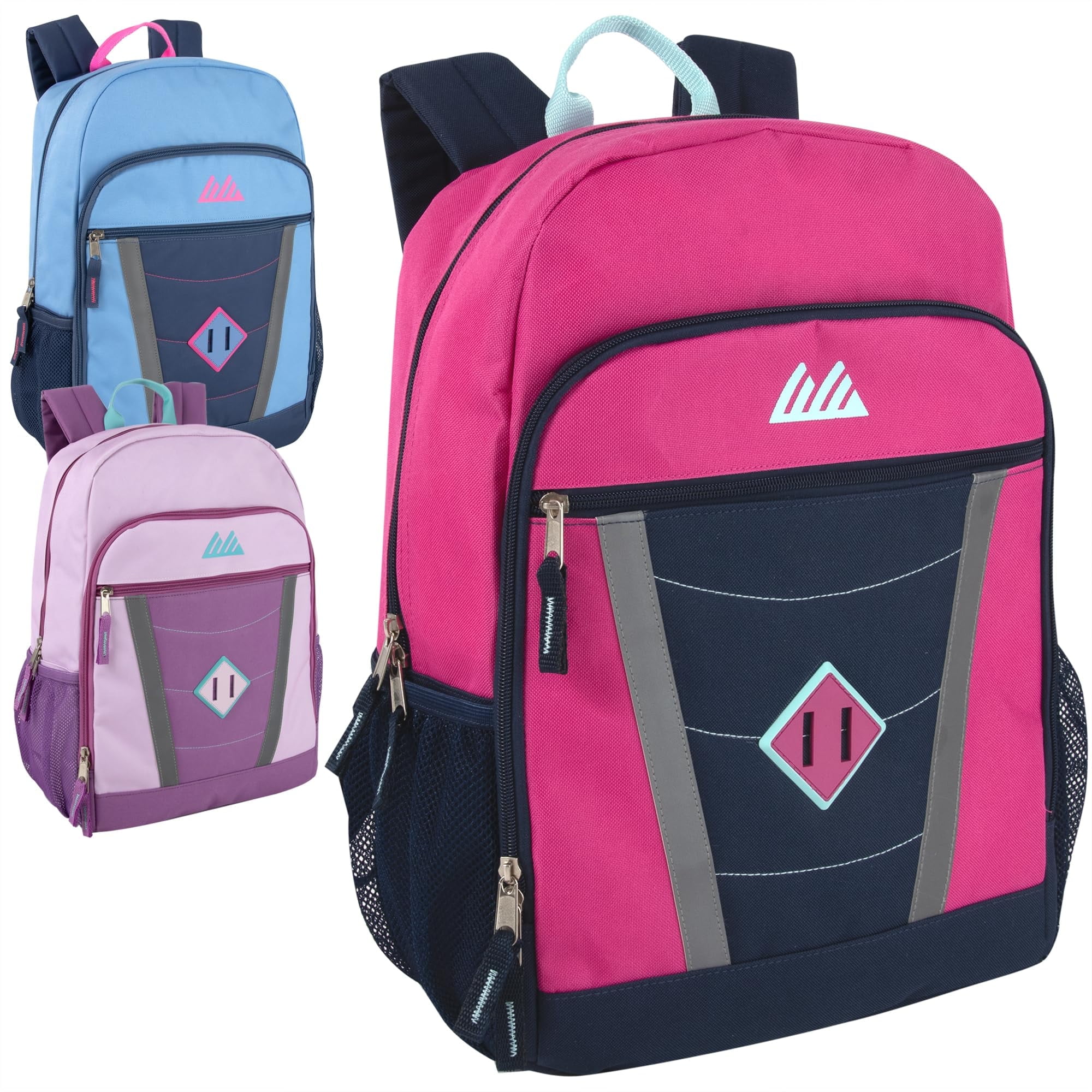 Summit Ridge 24 Pack of Bulk Wholesale Reflective, Multi-Pocket, Multi ...