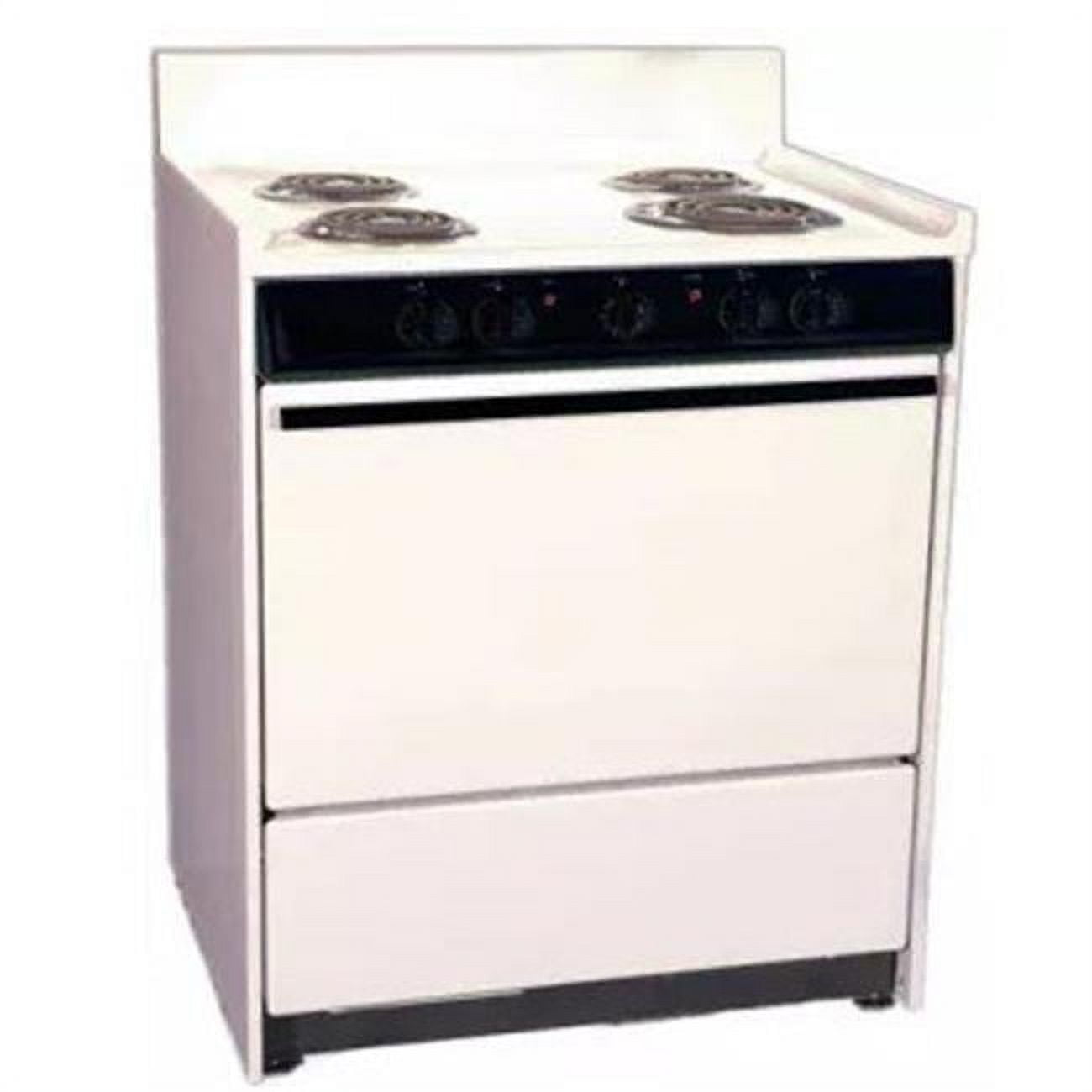 Summit SEM211C 30 in. Bisque 220V Electric Range - Walmart.com