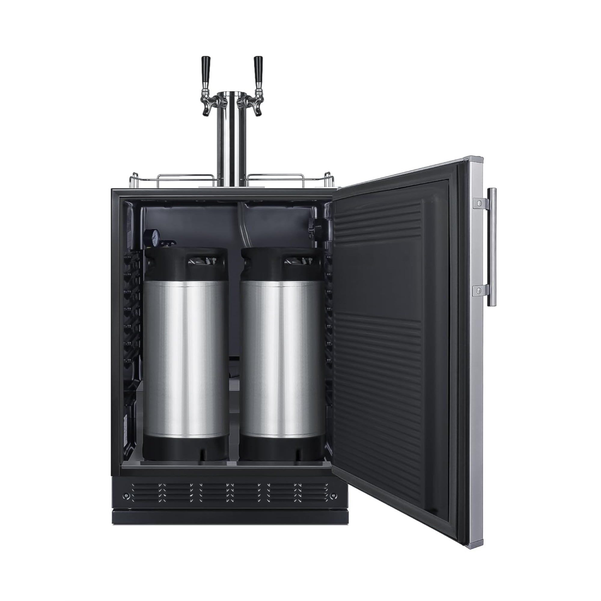 Summit Sbc7brcf2 24" Wide 5.3 Cu. Ft. Free Standing Double Tap Coffee ...