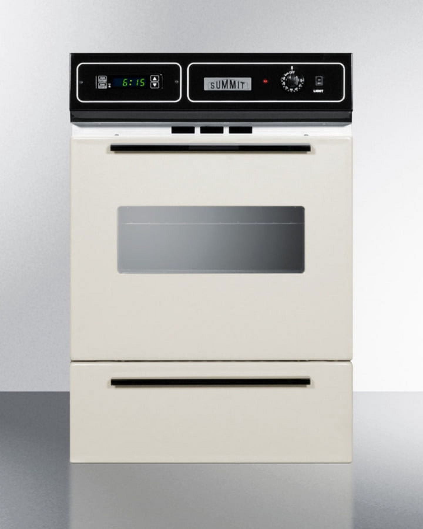 24" Wide Gas Wall Oven, Bisque - Walmart.com
