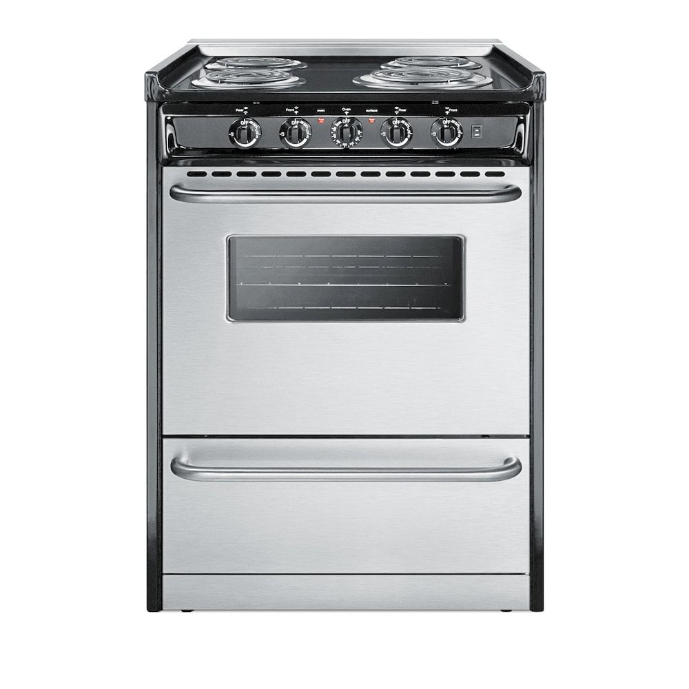 SUMMIT 24" Wide Electric Coil Range - Walmart.com