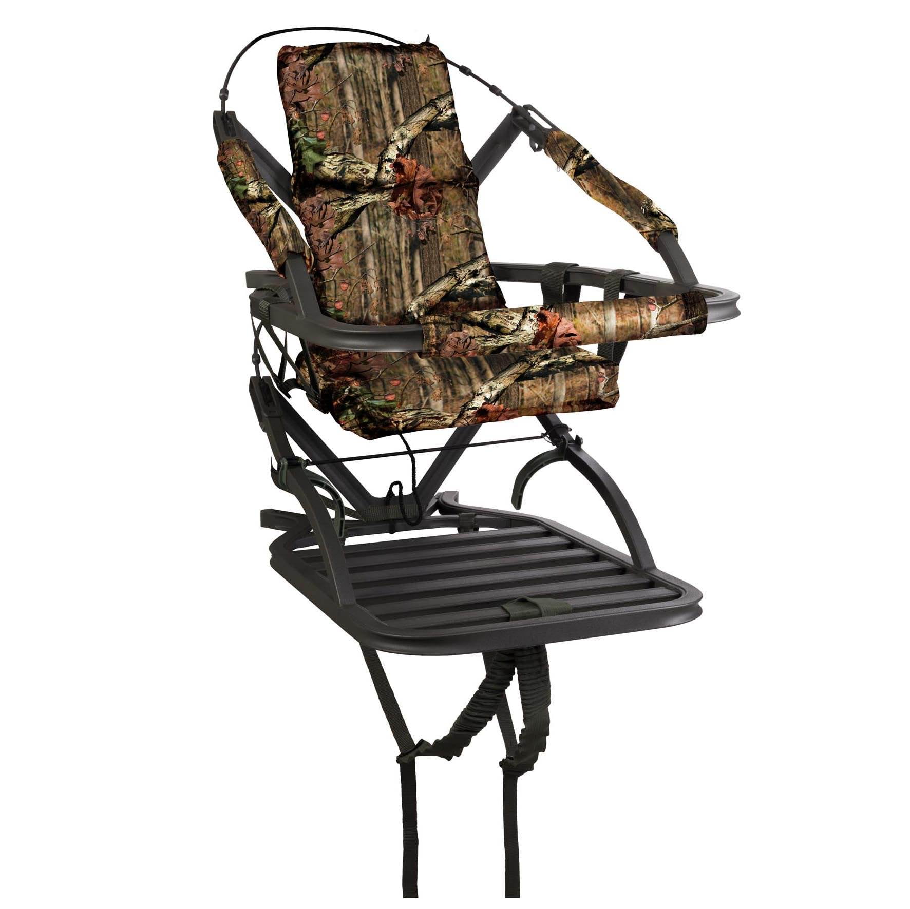 Summit Titan SD Climber Treestand with Support Bar and Hunting Harness ...