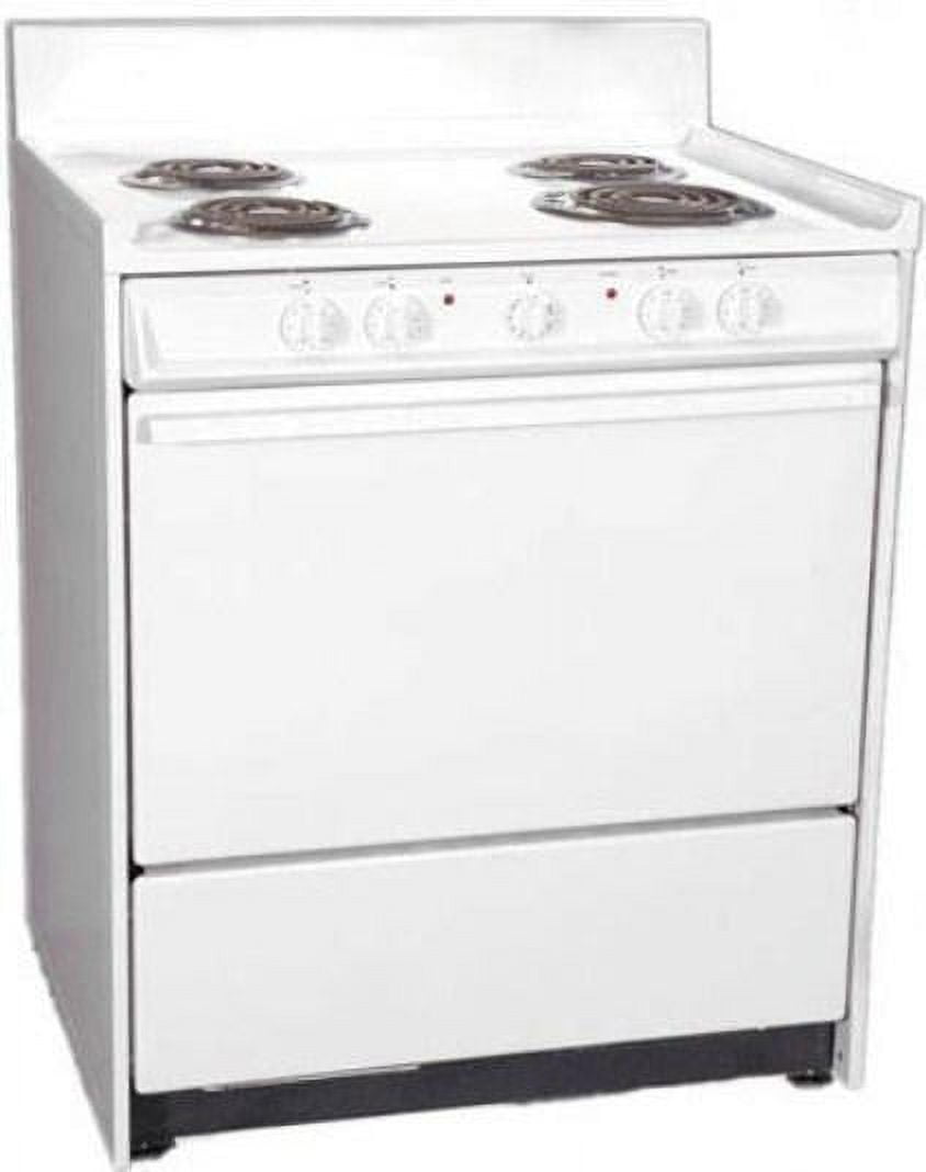 Summit WEM2171Q 30 in. Coil-Top HUD Approved Electric Range with Cord ...