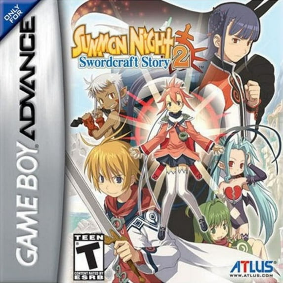 GBA Game: Summon Night: Swordcraft Story 2 - Walmart.com