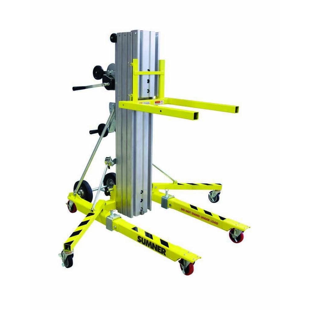 Sumner 2012S 12 Ft. 800 Lbs Short Stack Material Lift - Walmart.com