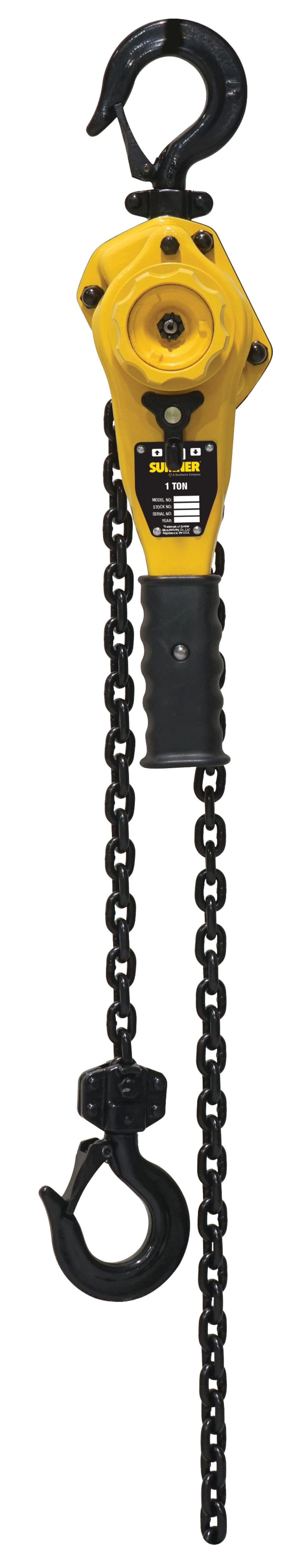 Sumner Plh100C10 1 Ton Lever Hoist With 10 Ft. Chain Fall - Walmart.com