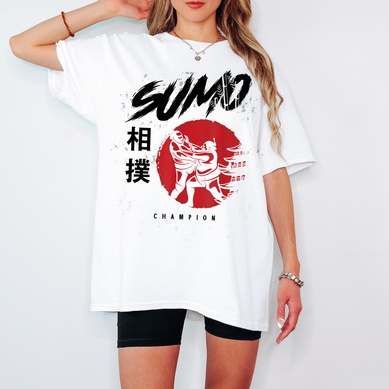 Sumo Champion T-Shirt, Japanese Sumotori, Sumo Wrestling T-Shirt, Sumo ...