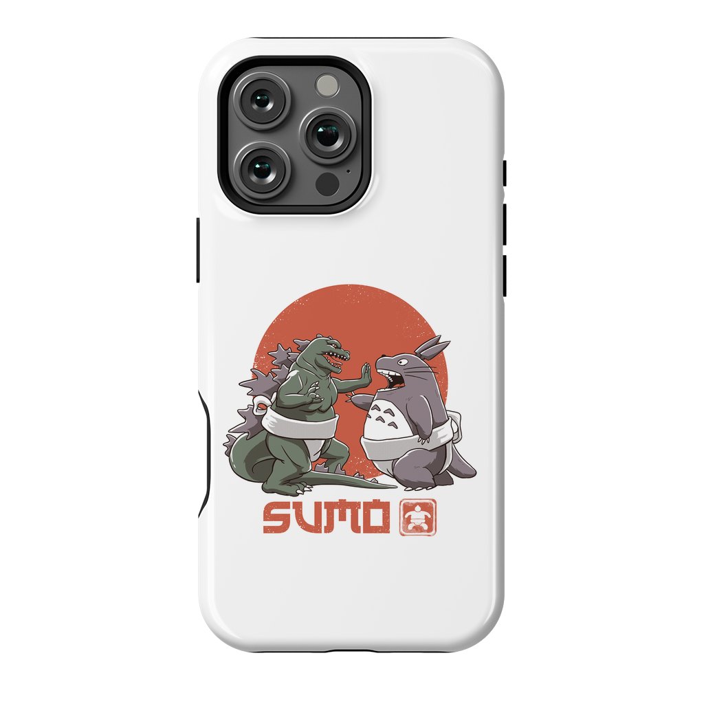 Sumo Pop Art Style Themed Tough Case for iPhone 11 to 17 Series ...