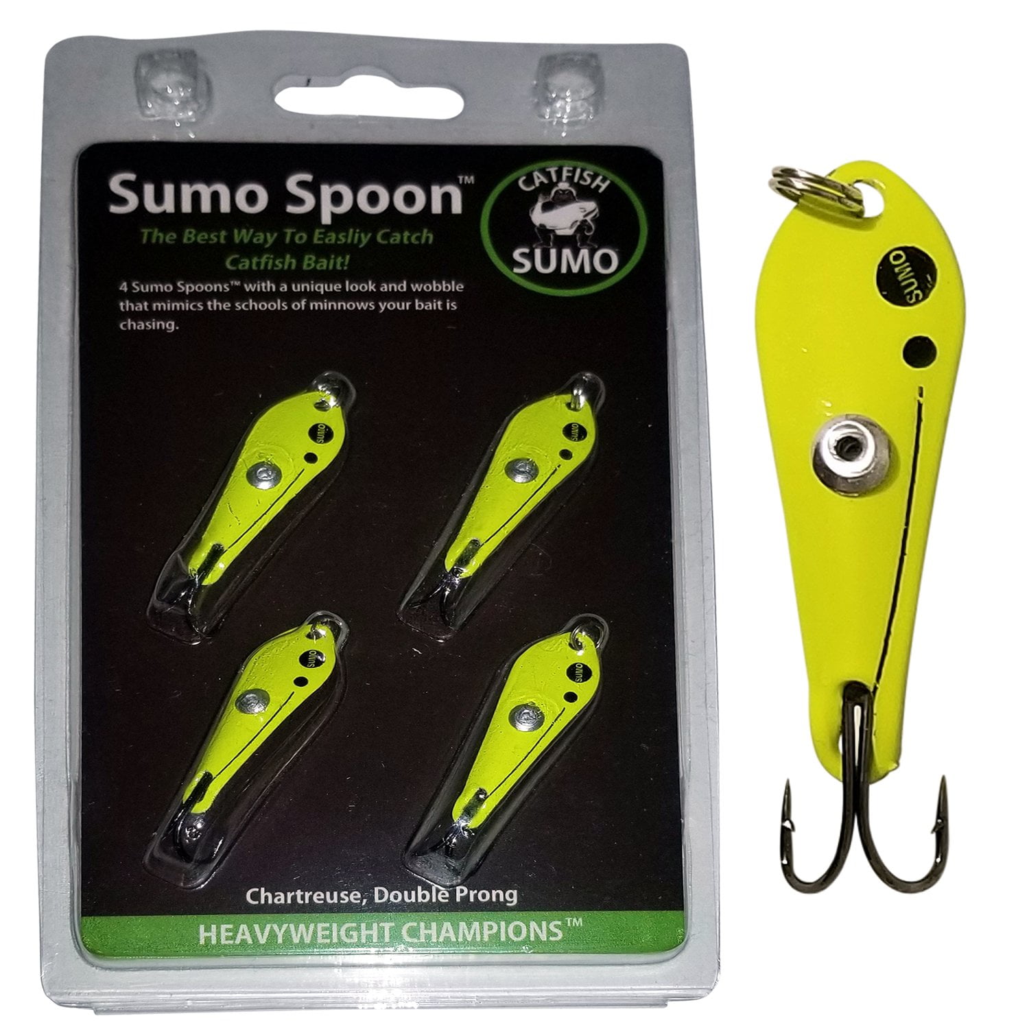 Sumo Spoon - Catfishing Bait Spoon for Skipjack, White Bass, Striped ...