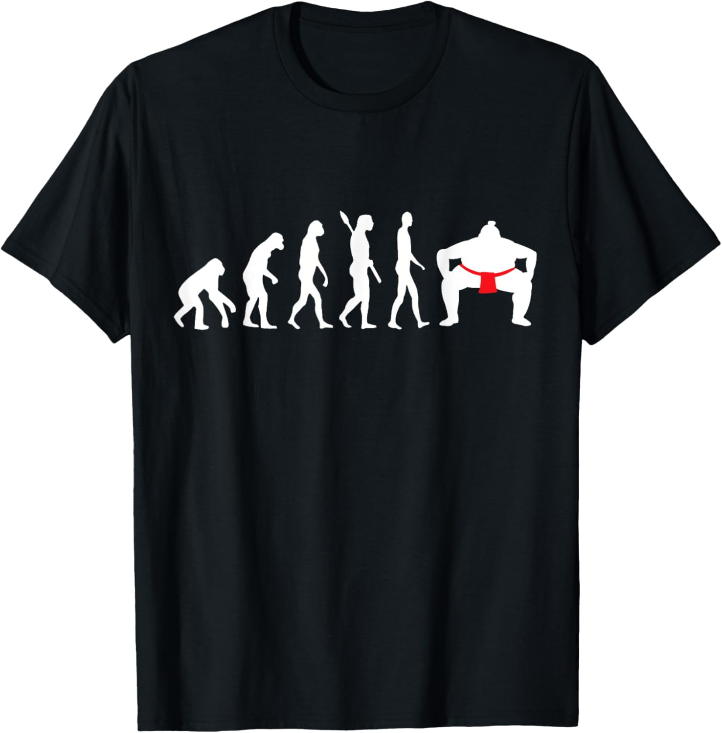 Sumo Wrestler Evolution Japanese Sport Sumo Wrestling T-Shirt - Walmart.com