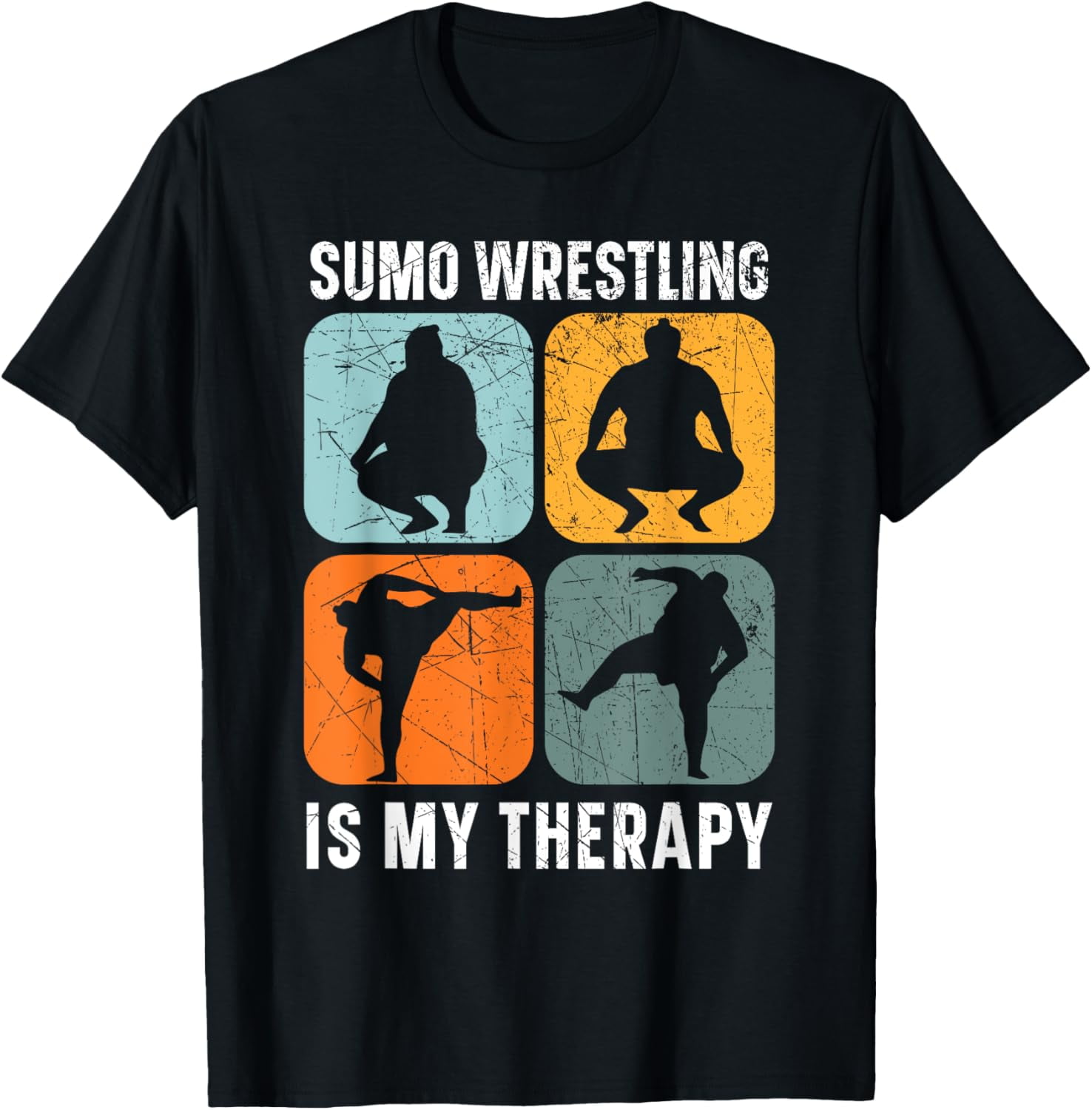 Sumo Wrestler Japanese Wrestling Wrestle Sumo Wrestling T-Shirt ...