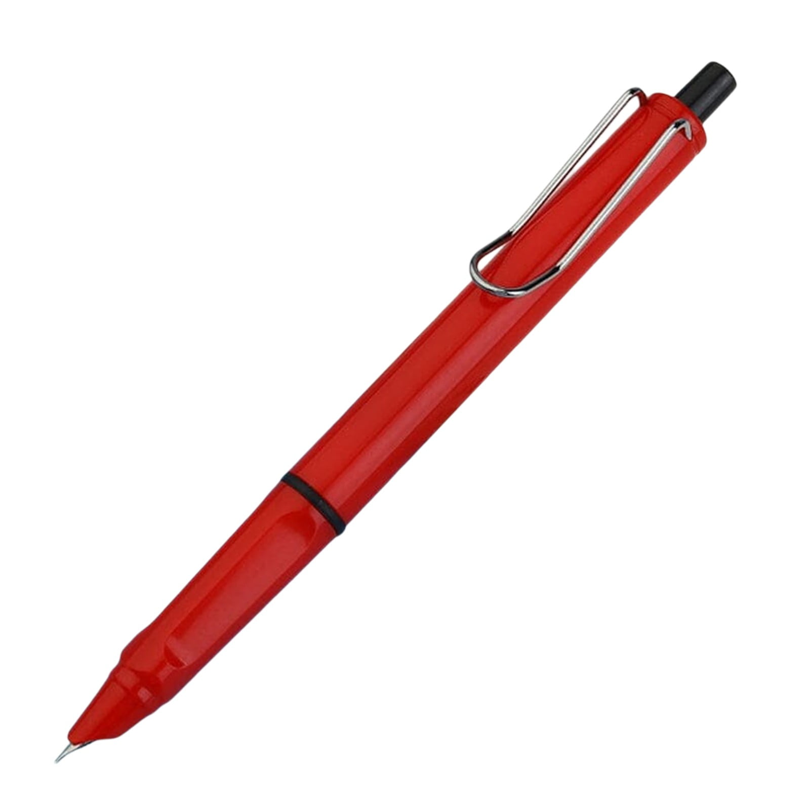 Sumovey Retractable Fountain Pen, Click Pen-Red, Students Press ...
