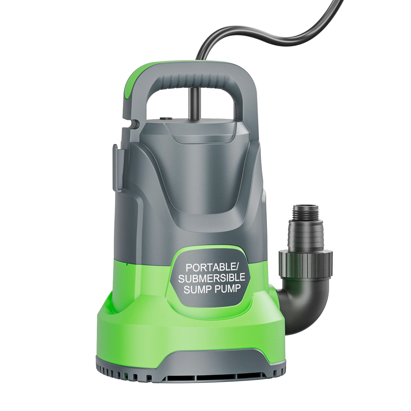 Sump Pump Submersible Water Pump 1.1HP 4700GPH Portable Water Transfer ...