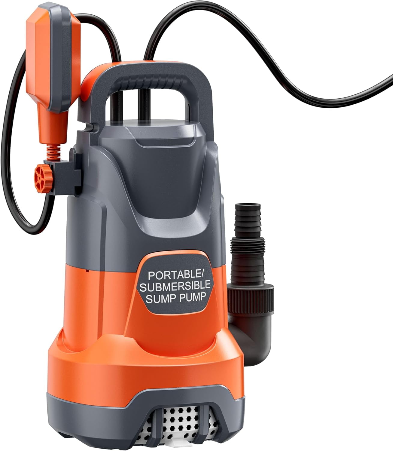 Sump Pump with Float Switch Submersible Water Pump Automatic 1.2HP ...