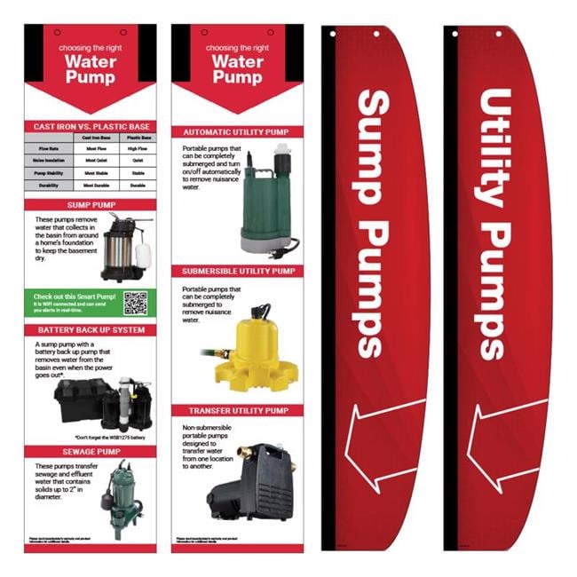 Sump Pump SS for 8FT and 12FT Signage Kit - Walmart.com