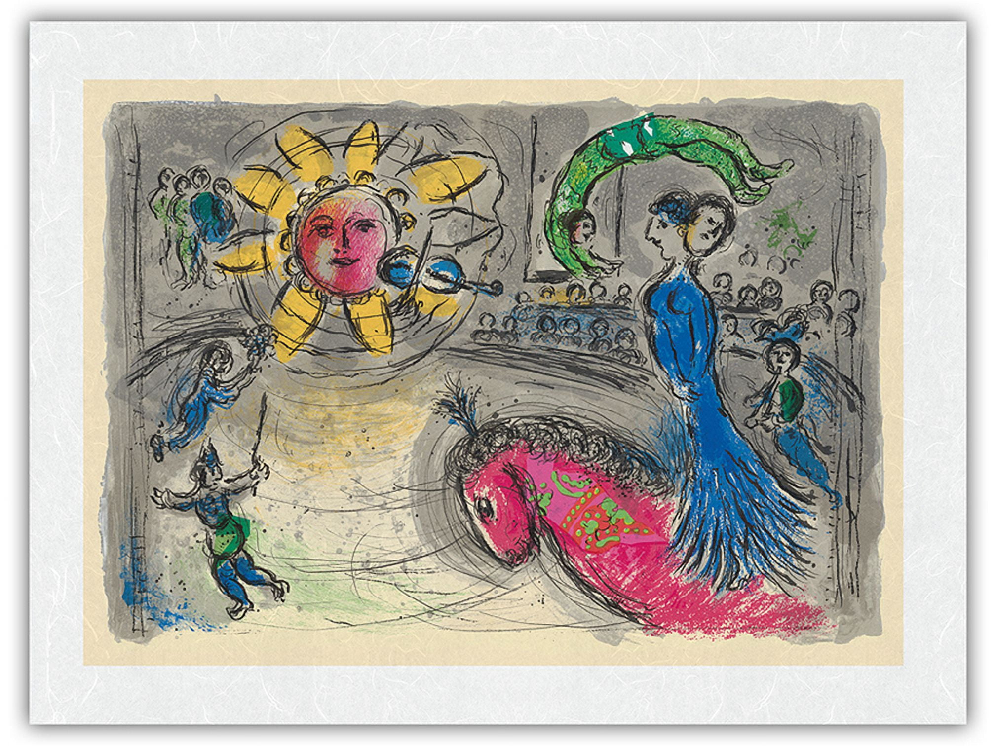 Sun At The Red Horse Circus (Soleil Au Cheval Rouge) - From an Original ...