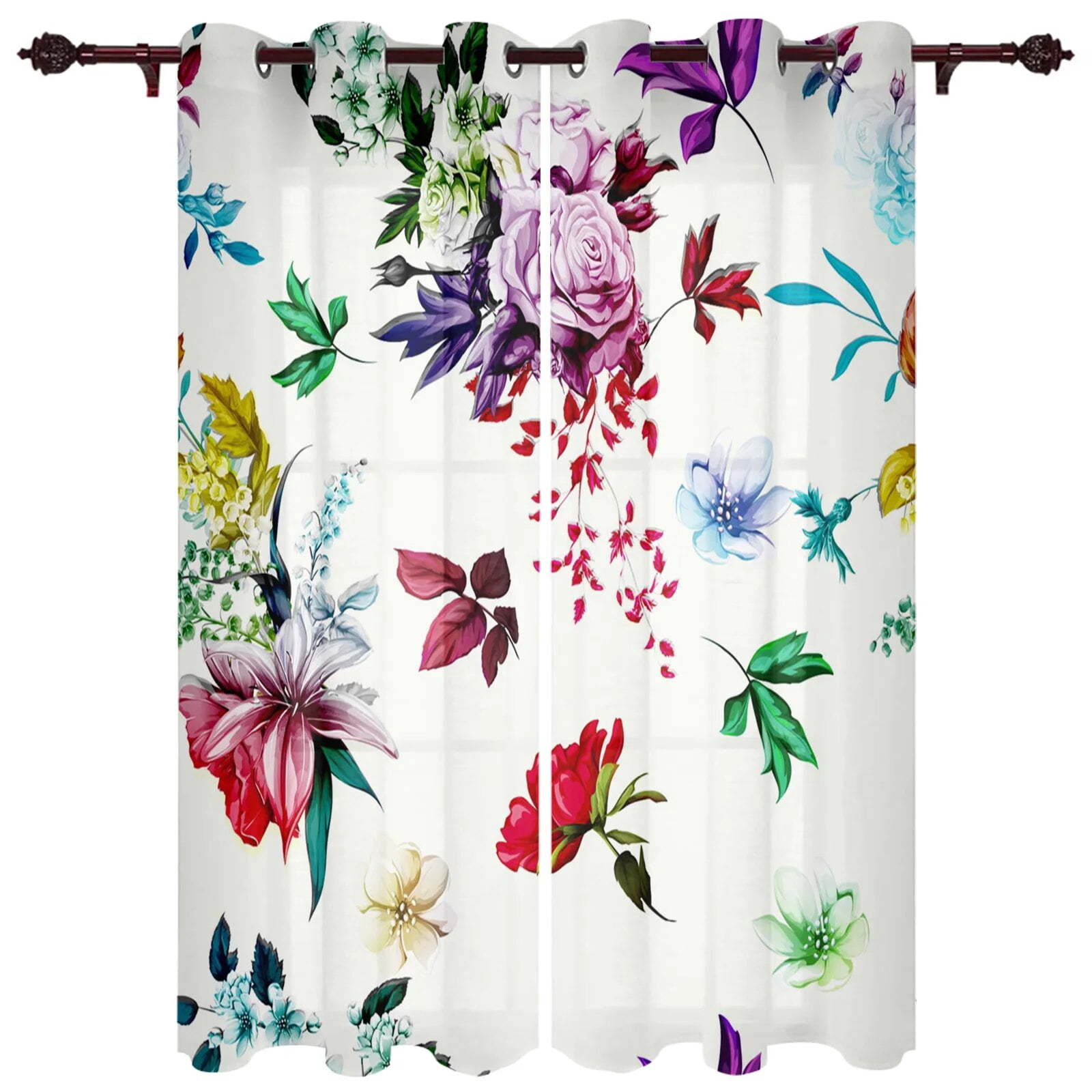 Sun Beach Conch Outdoor Curtain for Garden Patio Curtains Bedroom ...