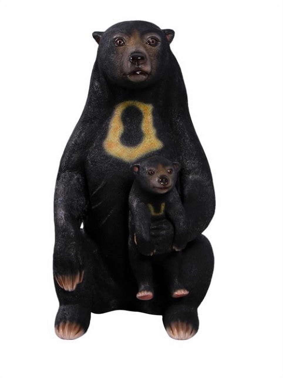 Sun Bear with Cub Life Size Statue - Walmart.com