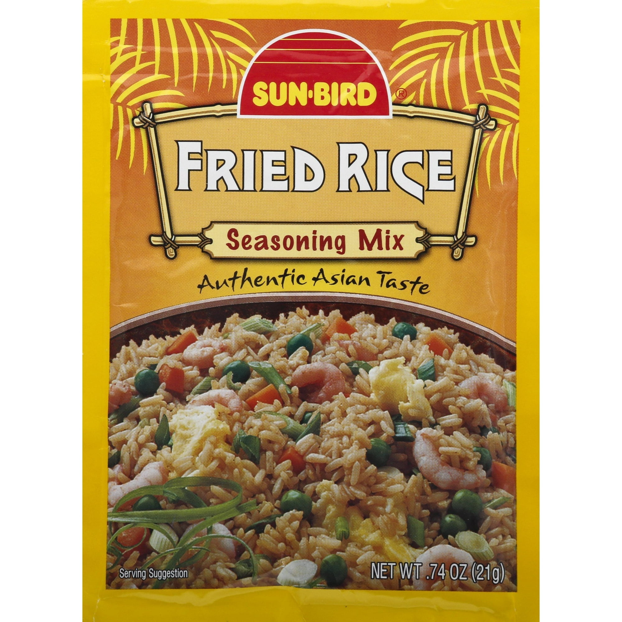 Sun-Bird Fried Rice Seasoning Mix 74oz (Pack of 15) - Walmart.com