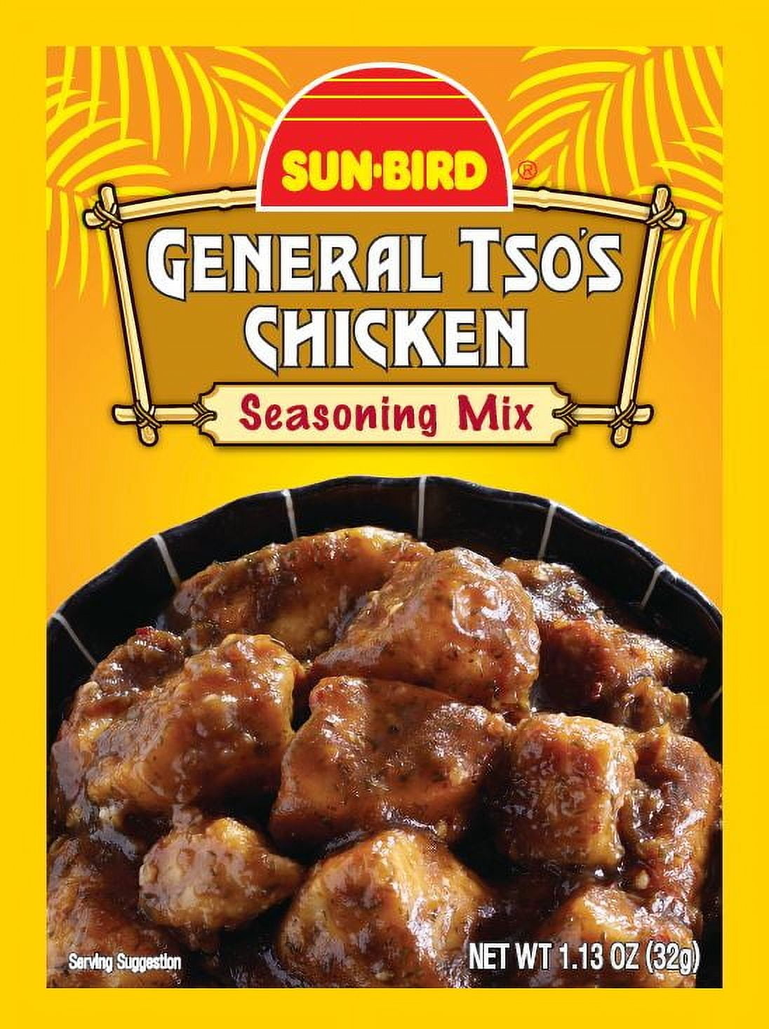 Sun-Bird General Tso's Chicken Spice Seasoning Mix, Flavorful 1.14 oz ...