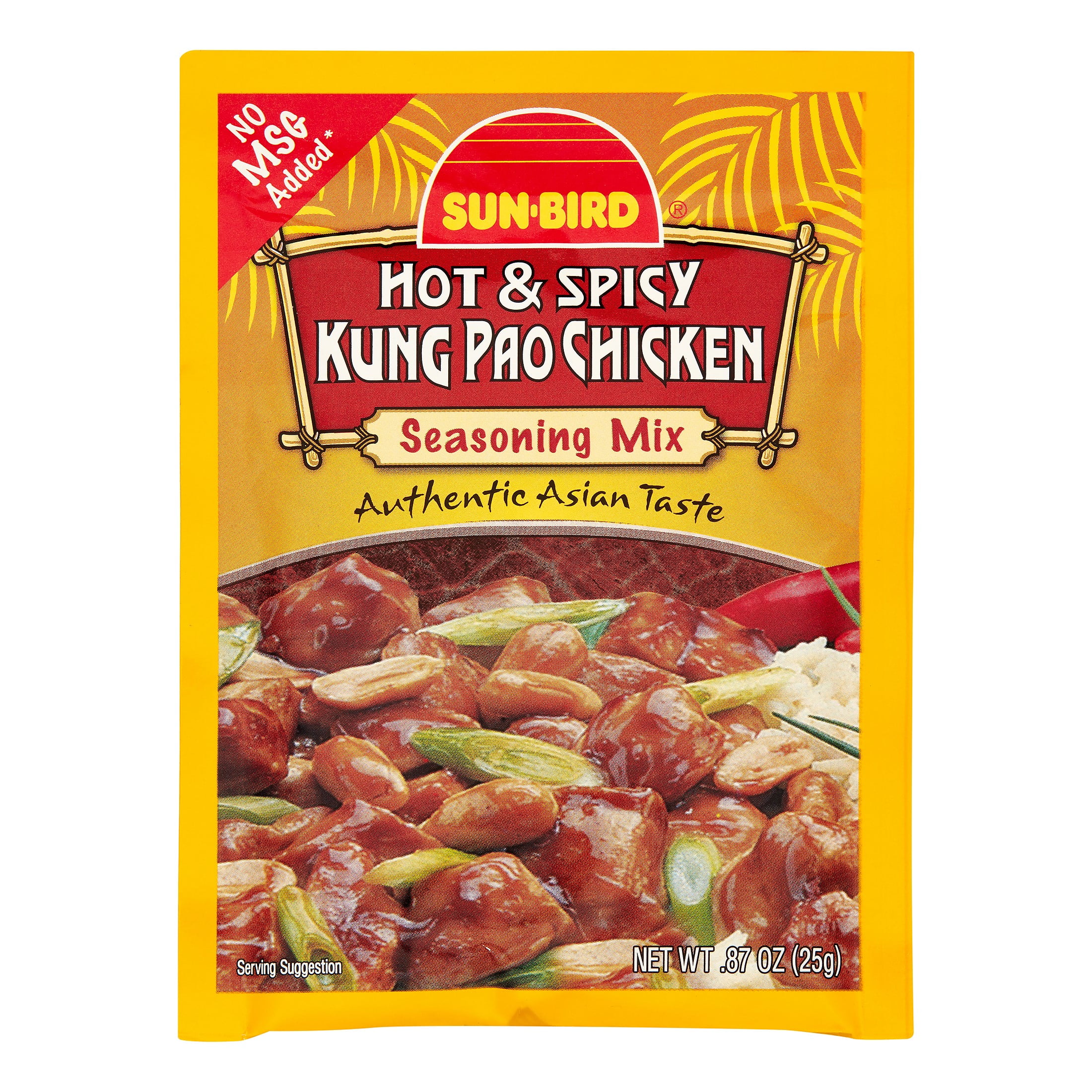 Sun Bird Seasoning Mix, Hot & Spicy Kung Pao Chicken, 0.87 Oz - Walmart.com