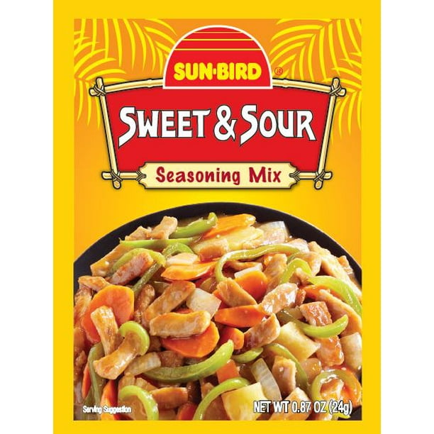 Sun-Bird Seasoning Mix, Sweet & Sour, 0.87 Oz - Walmart.com