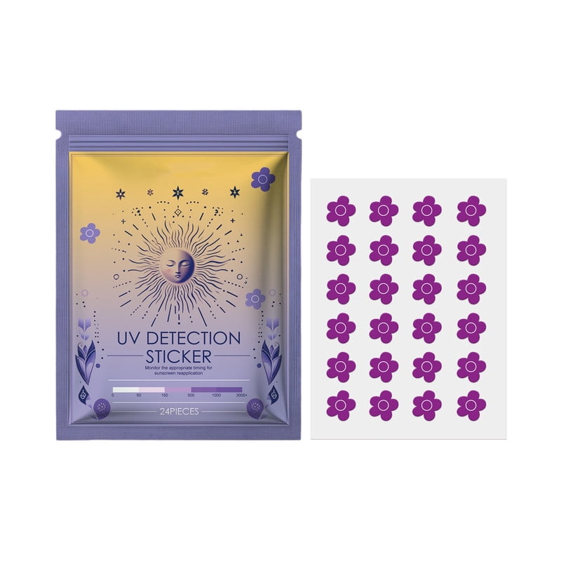 Sun Block Detection Patch，UV Sunscreen Patch Ultraviolet Light Exposure ...