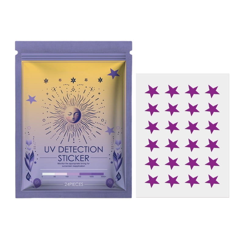 Sun Block Detection Patch，UV Sunscreen Patch Ultraviolet Light Exposure ...