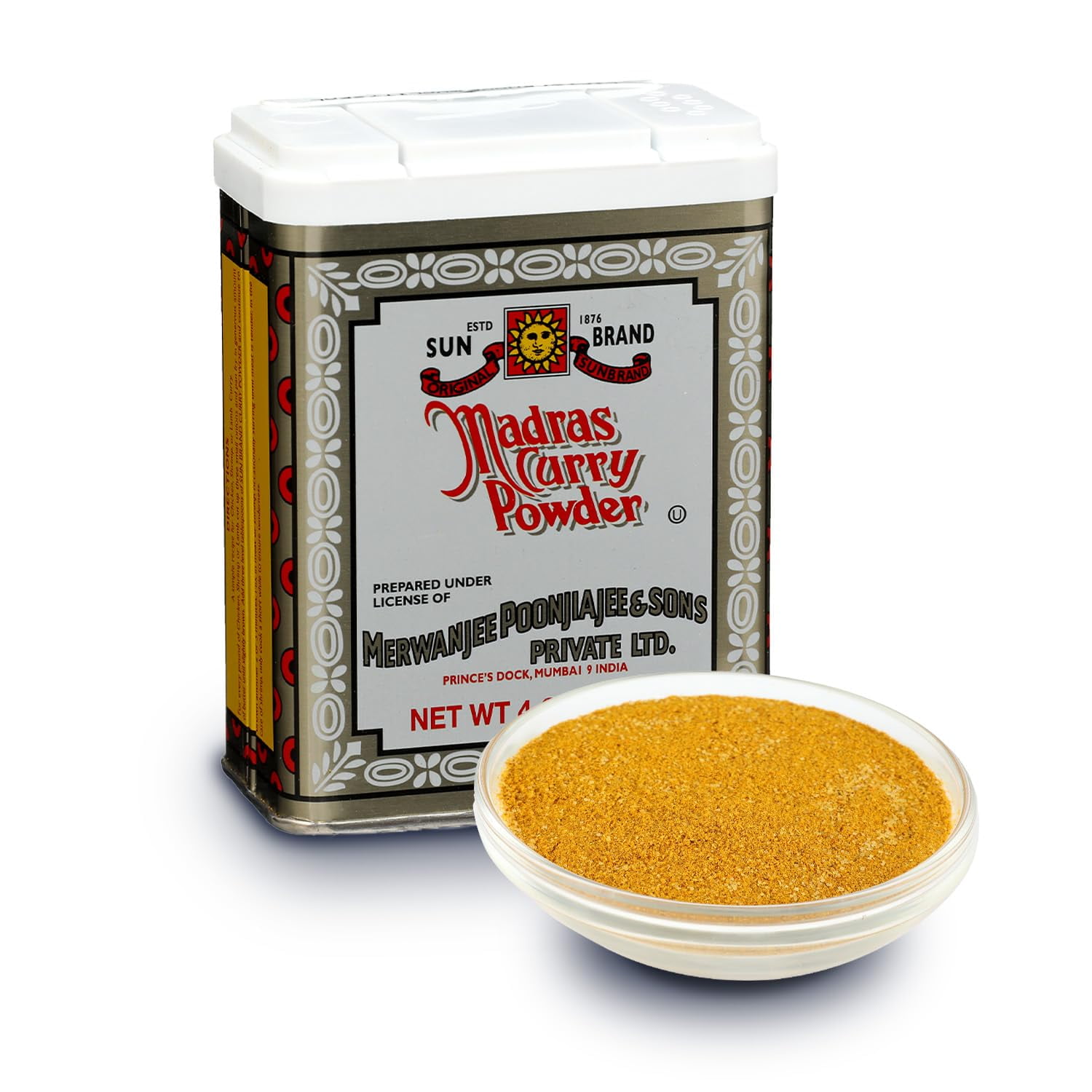 Sun Brands Madras Curry BCF26 Powder, 4 oz - Walmart.com