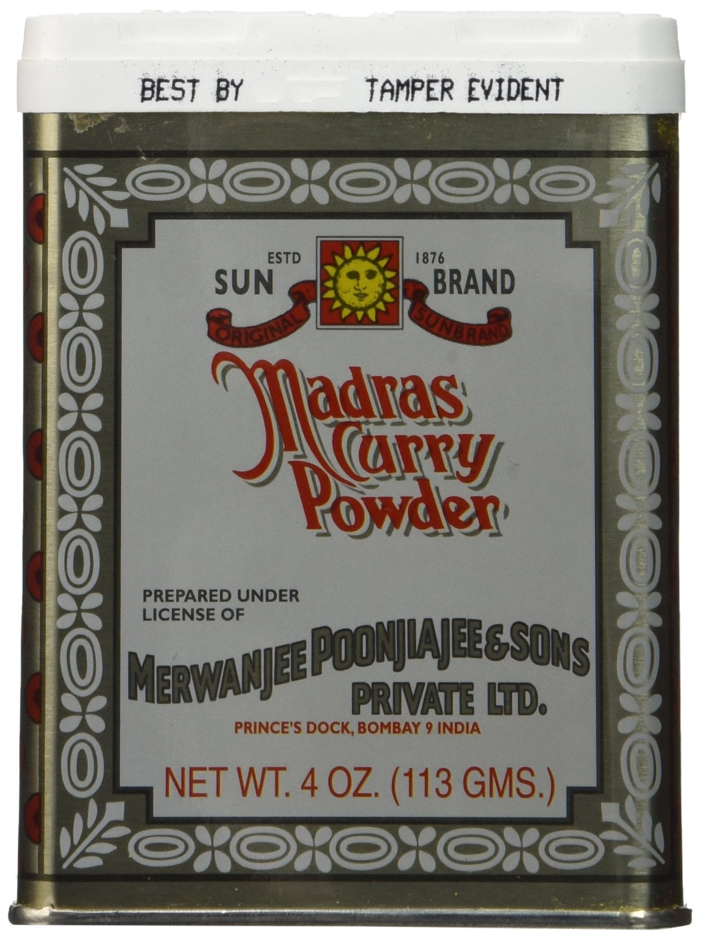 Sun Brands Madras Curry JB28 Powder, 4 oz - Walmart.com