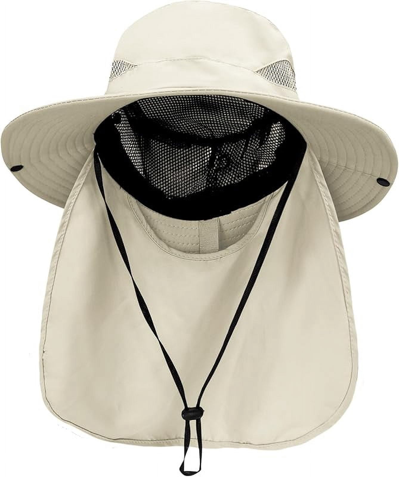 Sun Bucket Hats for Men Women 3” Wide Brim UPF 50+ Fishing & Beach Hat ...