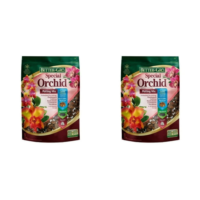 Sun Bulb Better-Gro Special Orchid Indoor Plant Potting Mix, Bark ...
