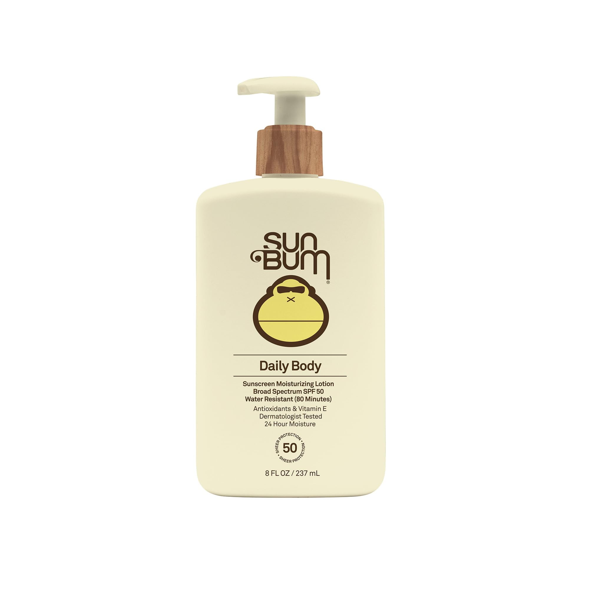 Sun Bum Daily SPF 50 Sunscreen Body Lotion - Broad Spectrum ...