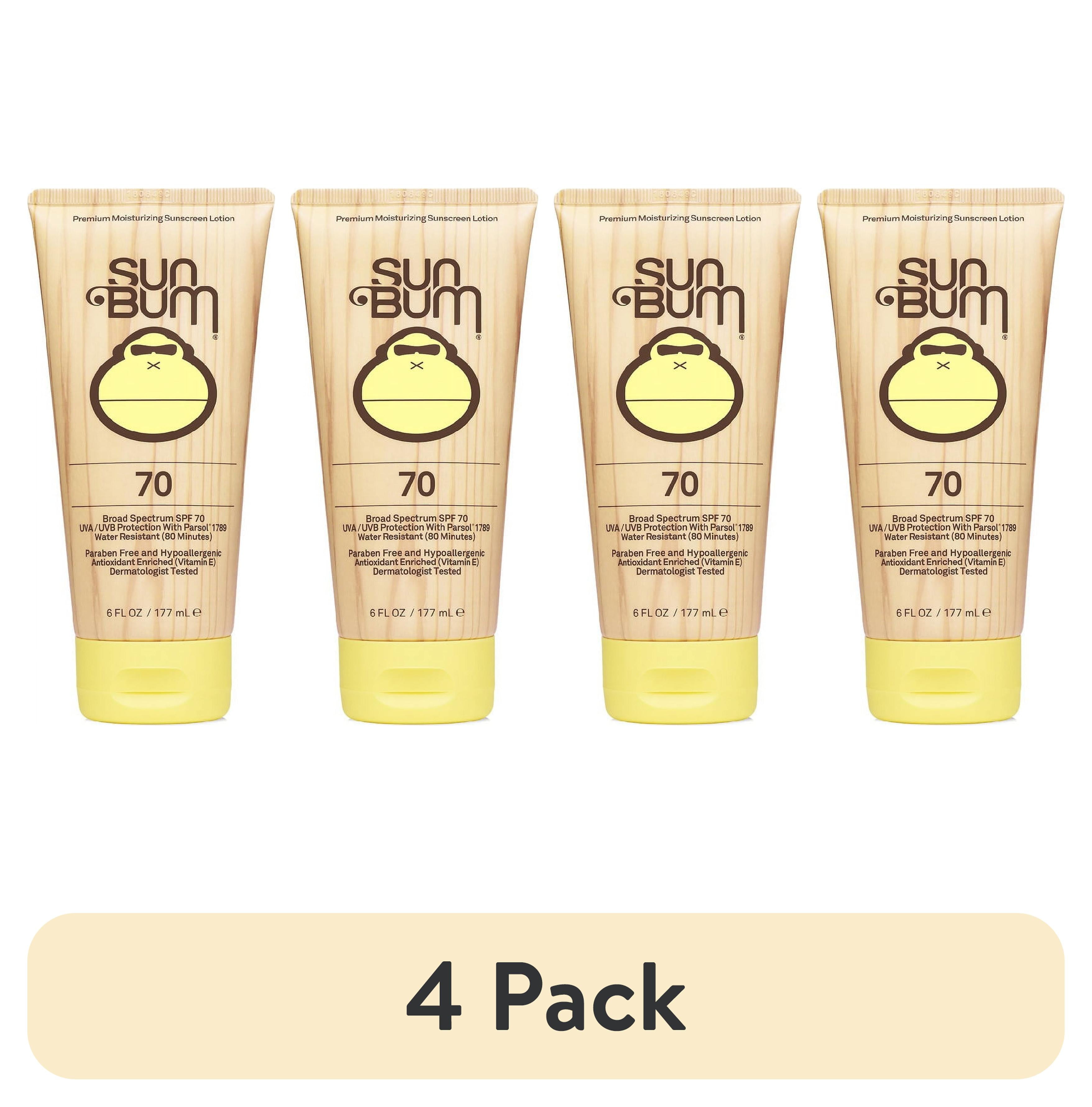(4 pack) Sun Bum Original Sunscreen Lotion SPF 70 - Walmart.com