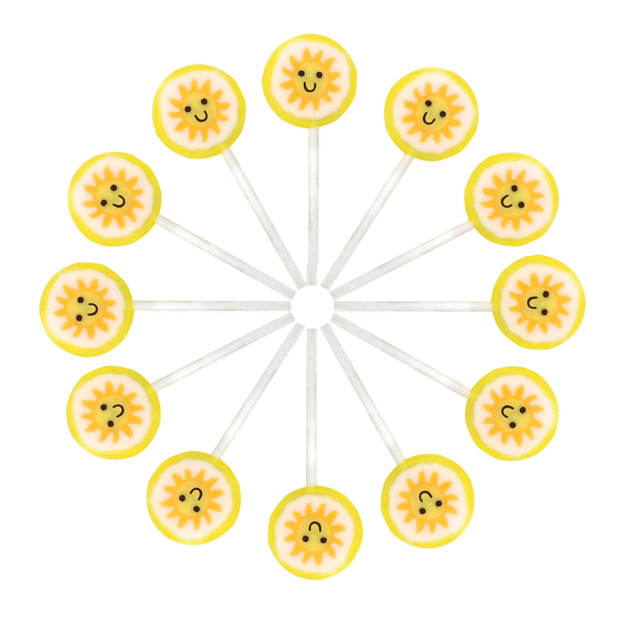 Sun Candy Lollipops - DMF15 30 Count Individually Wrapped Cute Fun ...