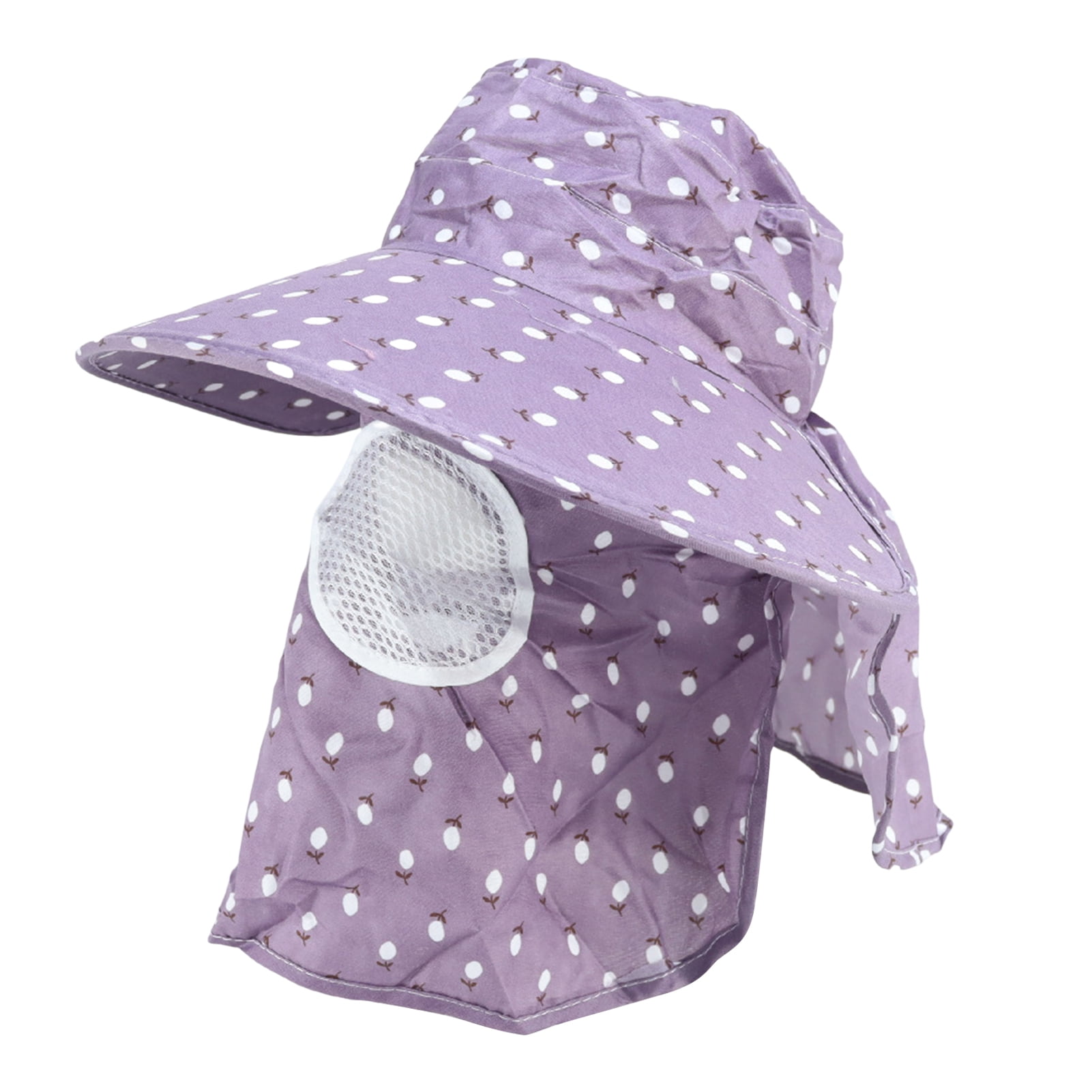 Sun Cap UPF 50+ Outdoor Hiking Hat with Removable Mesh Face Neck Flap ...