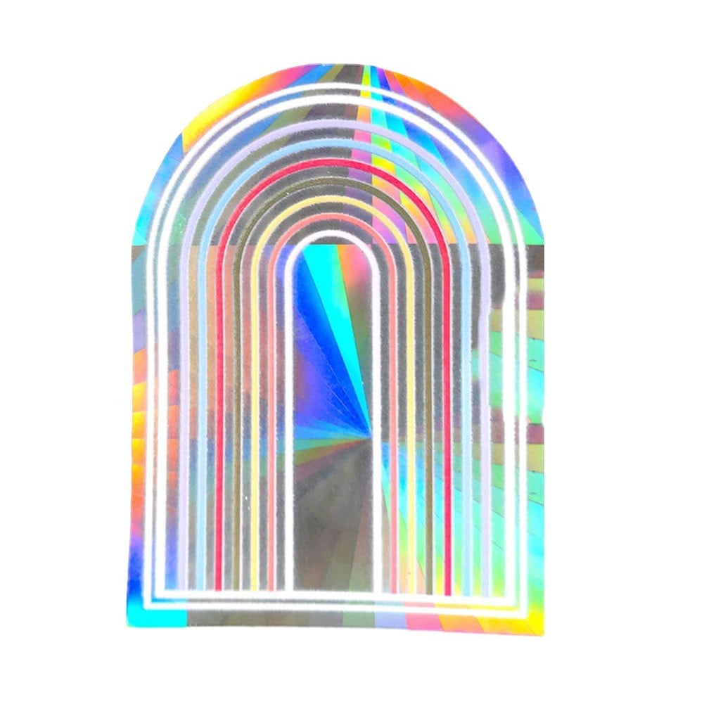 Sun Catcher PVC Glass Stickers Sun catcher Rainbow Prisms Sticker ...