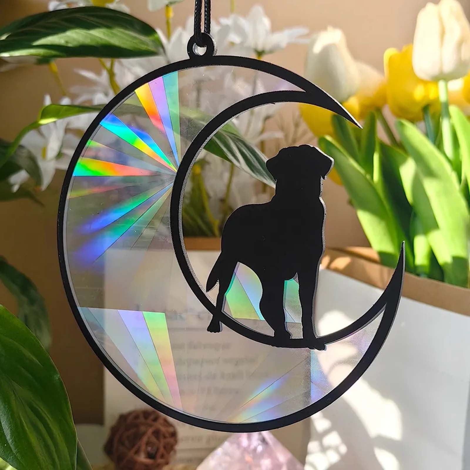 Sun Catcher,Pet Memorial Acrylic Pendant Window Hanging,Suncatchers for ...