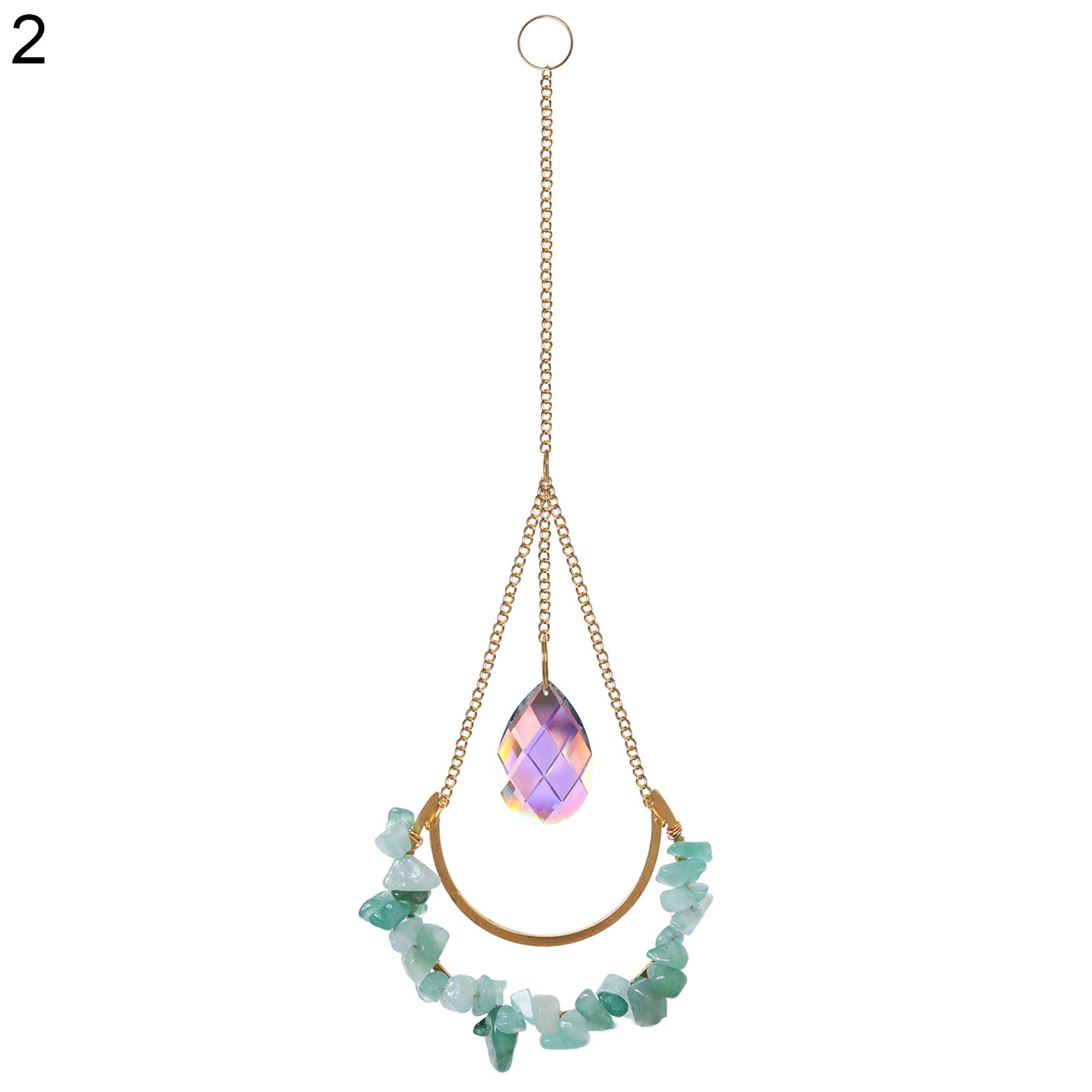 Sun Catchers with Crystals,Hanging Crystals Suncatcher for Window Prism ...
