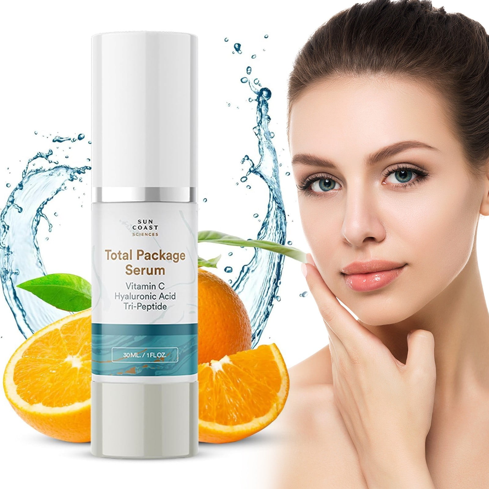 Sun Coast Sciences - Total Package Serum, Vitamin C Face Serum - Skin Care for Dark Spots ...