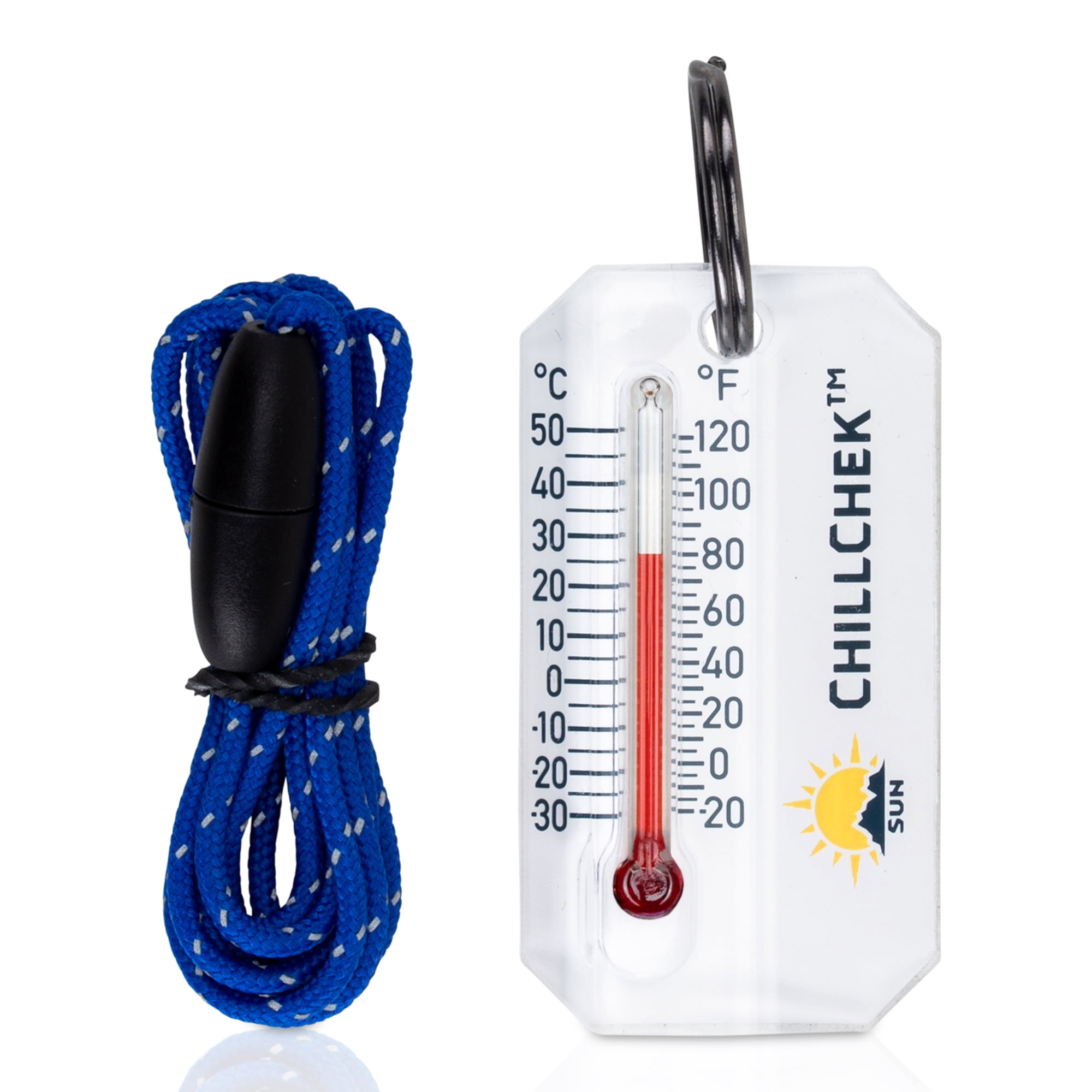 Sun Company ChillChek - Waterproof Thermometer with Breakaway Lanyard ...