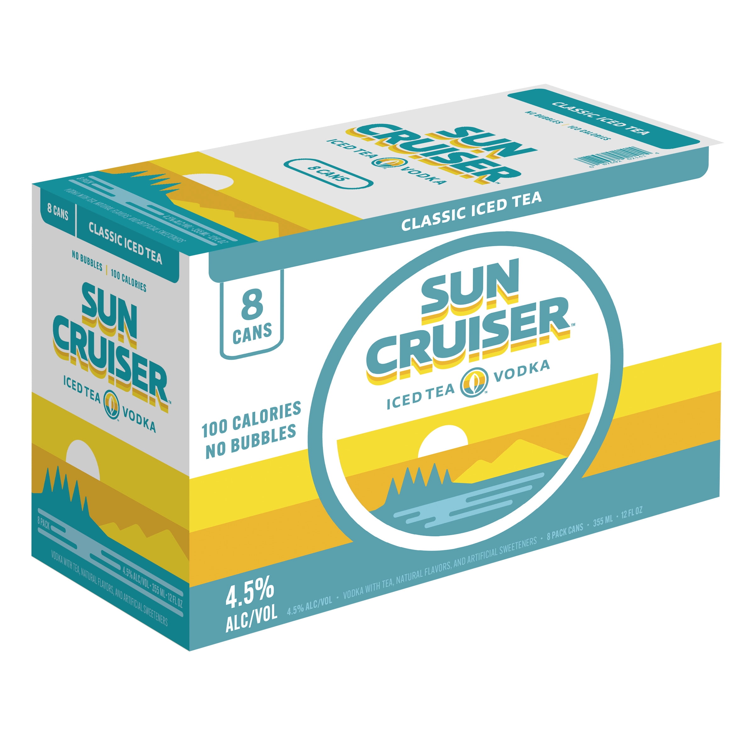 Sun Cruiser Iced Tea Vodka, Classic Iced Tea, 8 pack, 12 fl. oz ...