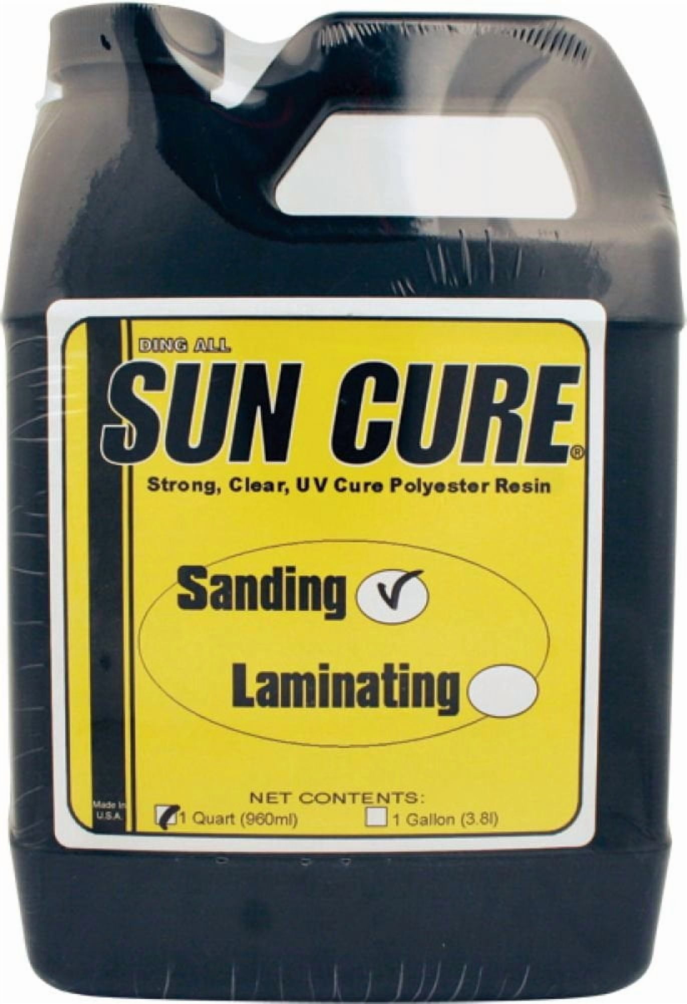 Sun Cure Quart Sanding Resin - Walmart.com