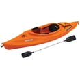 Sun Dolphin Aruba 10' Sit In Kayak Tangerine, Paddle Included - Walmart.com