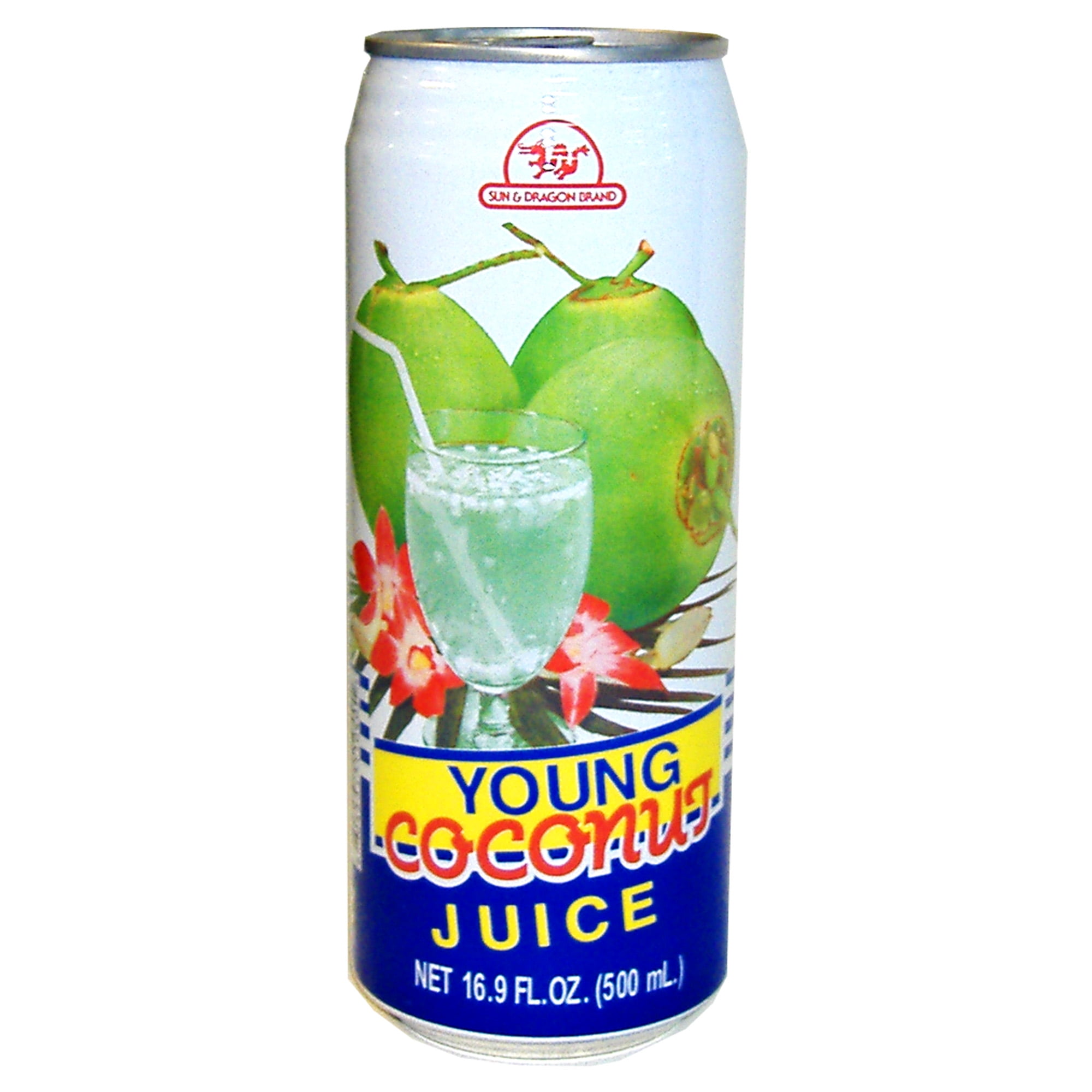 Sun & Dragon Young Coconut Juice W/ Pulp - Walmart.com