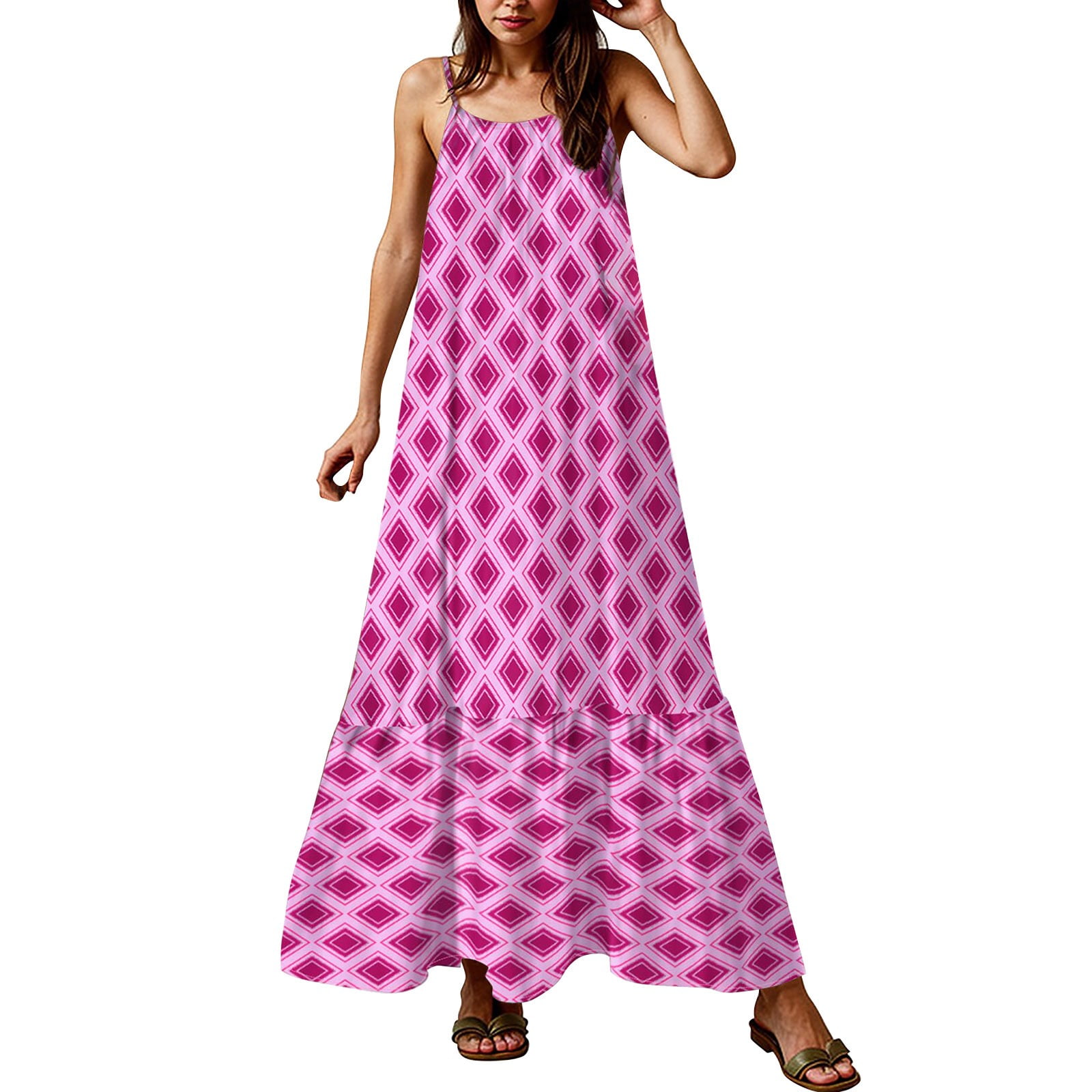 Sun Dresses For Women 2025 Vacation, Summer Wedding Guest Dress Elegant ...