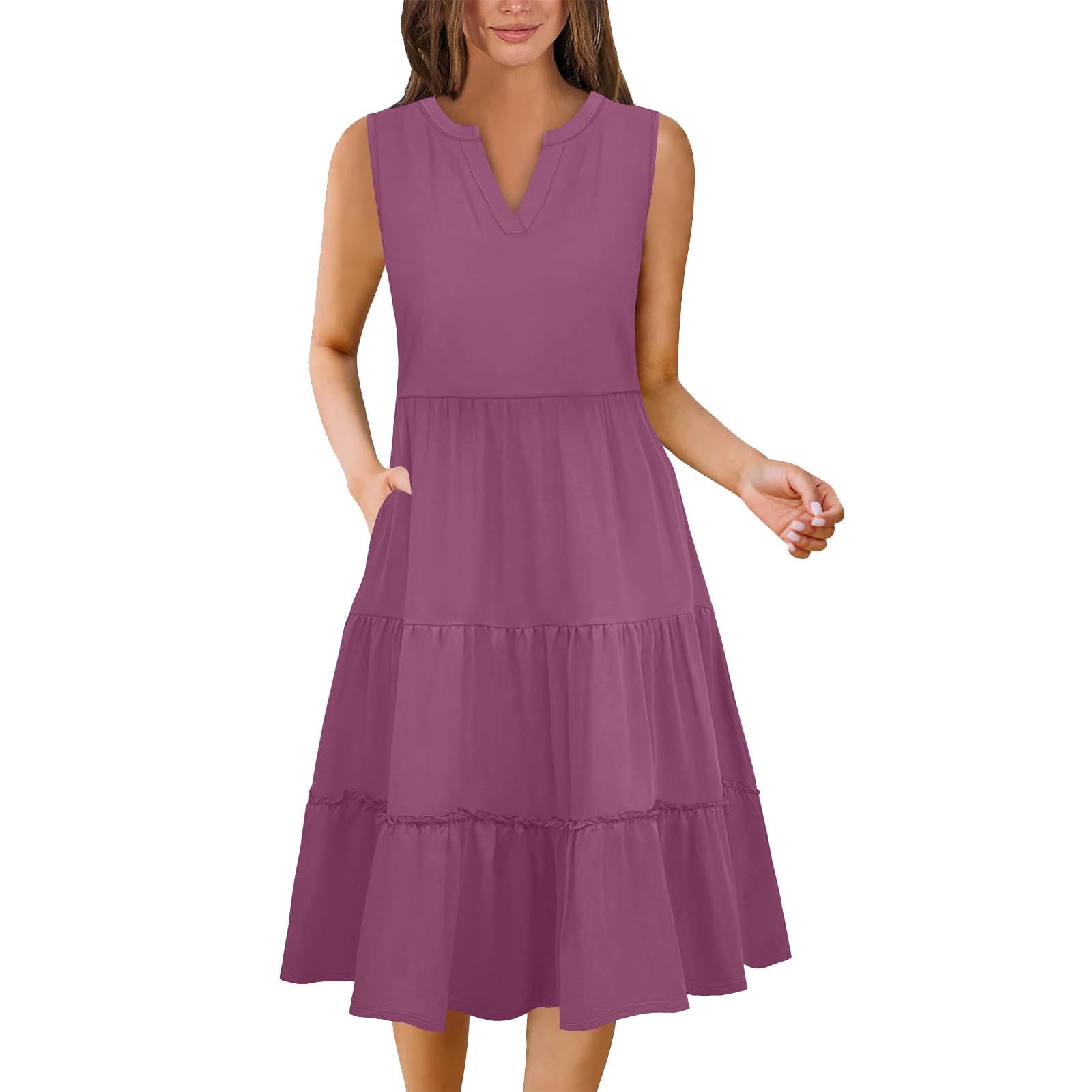 Sun Dresses for Women Casual Long on Clearance Summer Dresses for Women ...