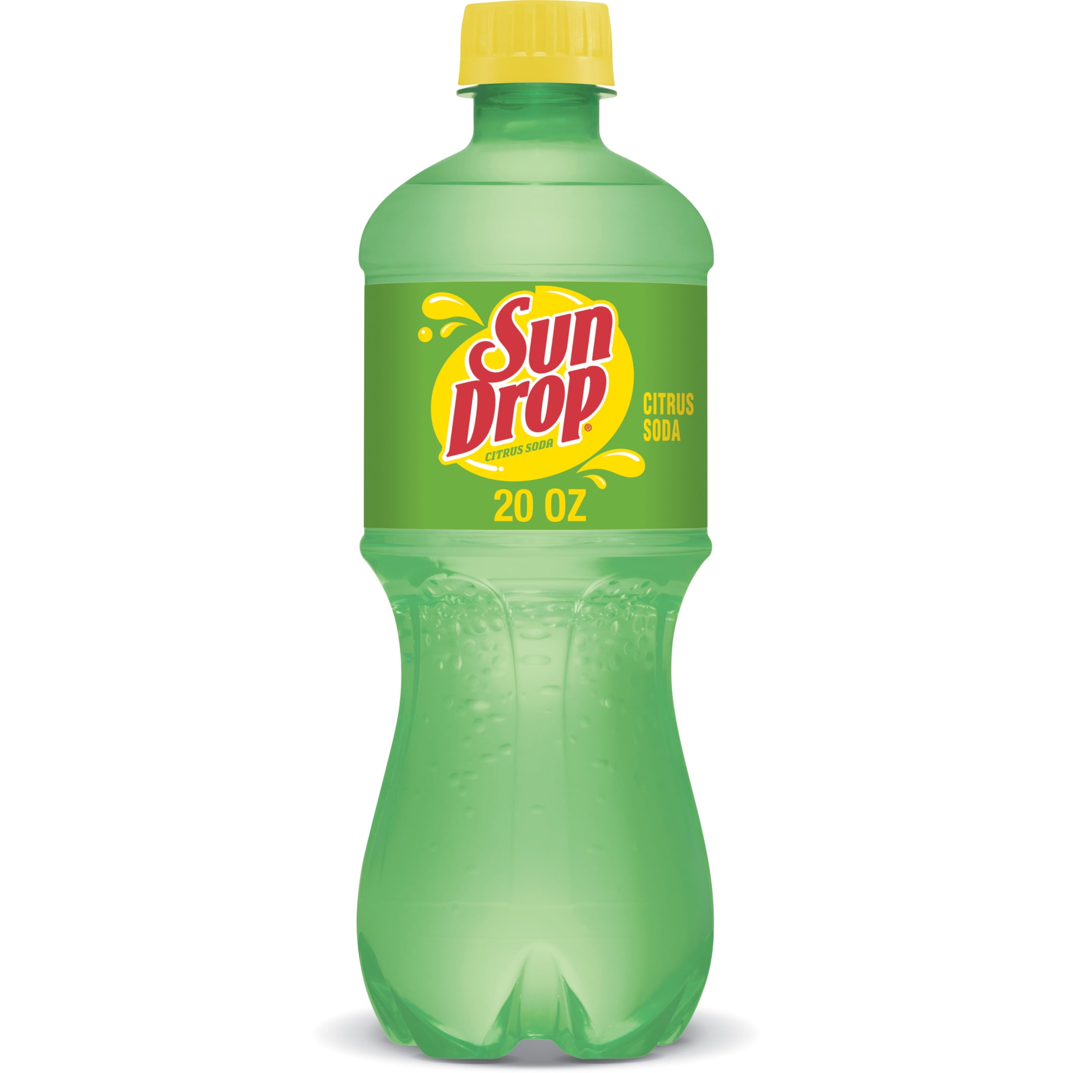 Sun Drop Citrus Soda Pop, 20 fl oz, Bottle - Walmart.com
